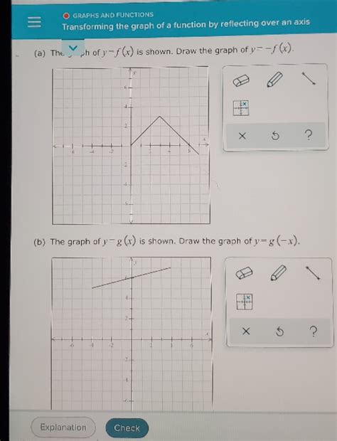 Solved Transforming The Graph Of A Function O Graphs And Functions