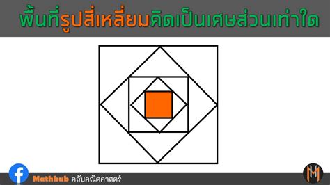 คณิตคิดสนุก 91 พื้นที่รูปสี่เหลี่ยม Mathhub คลับคณิตศาสตร์