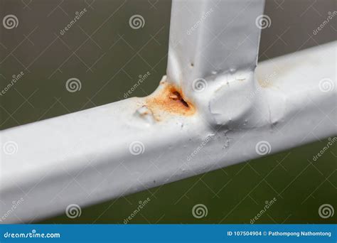 Steel Weld Rust On Metal Stock Photo Image Of Material