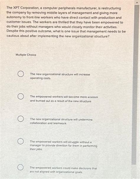 Solved The Xpt Corporation A Computer Peripherals