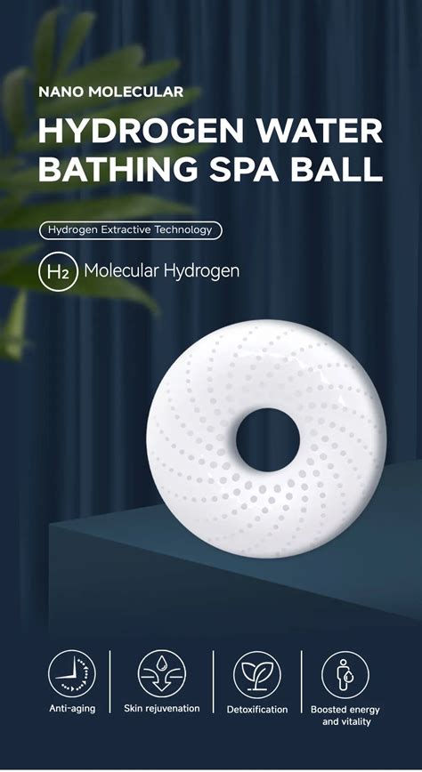 H2 Alkaline Hydrogen Generator Micro Hydrogen Water Ball Spa Cleaning