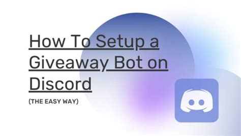 How To Setup A Giveaway On Discord The Easy Way Sweepwidget Blog