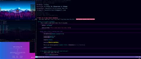 [openbox] my first rice based on my emacs theme transside r unixporn