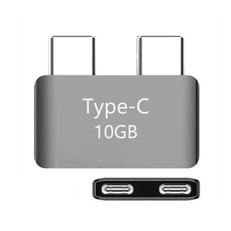 Csq63 Connector Expansion Adapter Usb Male To Female Adapter Dual Type C Extender Female To Male