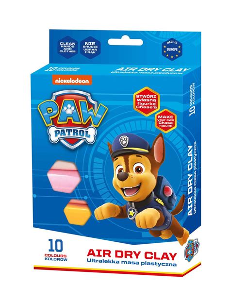 Astra Masa Plastyczna Paw Patrol Chase 10 Kolorów Astra Sklep