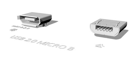 Data Cable Interface Accessories 3d Model