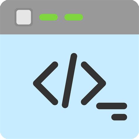 Web Programming Vector Icon Design 15728352 Vector Art At Vecteezy