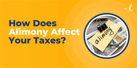 How Does Alimony Affect Your Taxes Optima Tax Relief