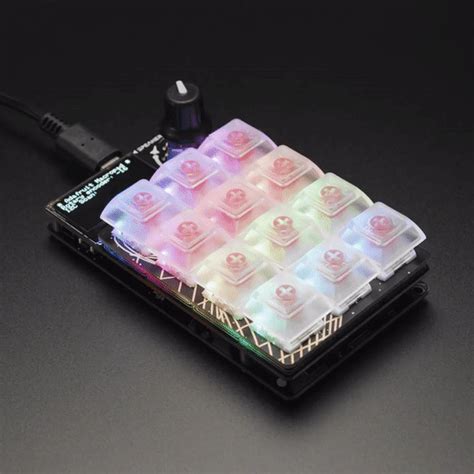 Adafruit MacroPad RP2040 Starter Kit 3x4 Keys Encoder OLED