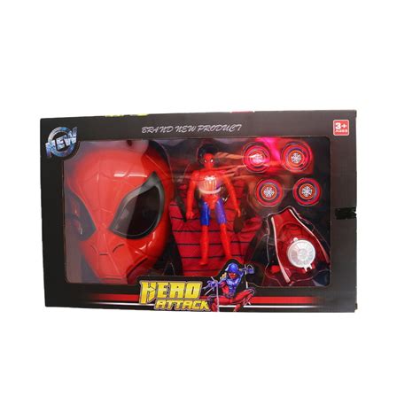 Spider Man ადამიანი ობობას გმირი ნიღაბი და ხელთათმანი