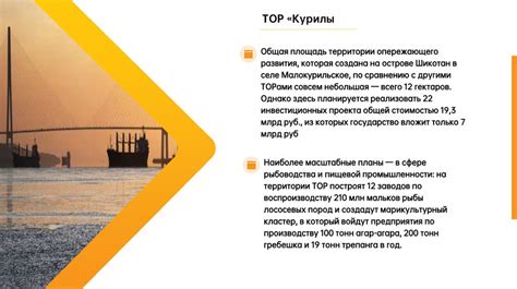 Территория опережающего развития на Курильских островах презентация онлайн