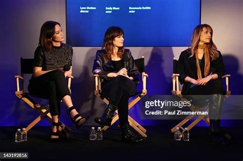 Actress Emily Blunt Actress Rosemarie Dewitt And Director Lynn News