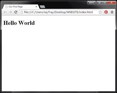 Html Back To Basics The Jaytray Blog