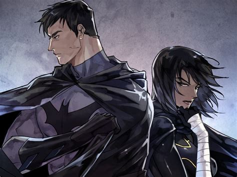 Damian Wayne And Cassandra Cain