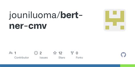 GitHub Jouniluoma Bert Ner Cmv