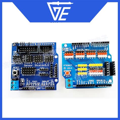 Arduino Pin Output Base Uno R3 Sensor Expansion Shield Shopee Malaysia