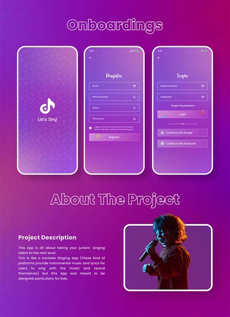 Glassmorphism Ui Design Of A Karaoke Music App Behance
