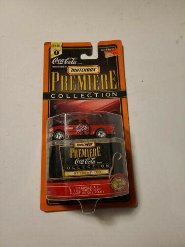Matchbox 1997 Ford F 150 Red Premiere Collection Series 1 Coca Cola