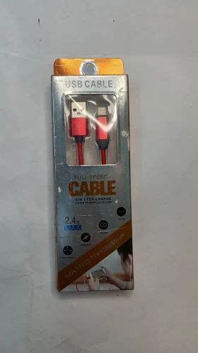 Red X Cable USB At 60 Piece In New Delhi ID 2853209810712
