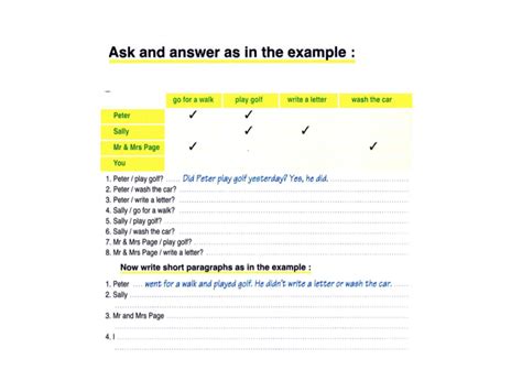 26 Past Simple 7 Class