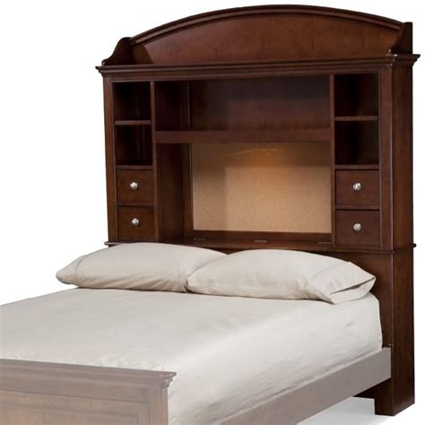 Bookcase Headboard Queen Plans Home Design Ideas