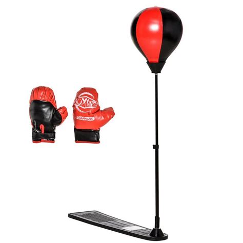 HOMCOM Punchingball Aufblasbarer Punchingball