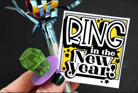 Ring In The New Year Printable A Girl And A Glue Gun