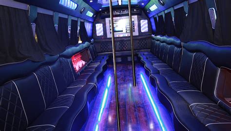 Party Bus With Stripper Poles Used For High School Field Trip