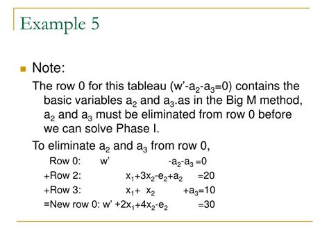 PPT The Two Phase Simplex Method PowerPoint Presentation Free Download ID 222508