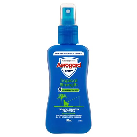 Aerogard Tropical Strength Repellent Spray Aerogard Au