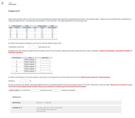 solved value 5 00 points problem 6 17 some tasks and the