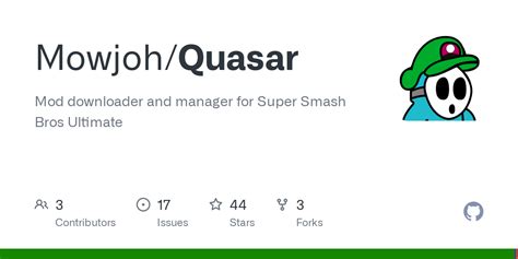 Github Mowjohquasar Mod Downloader And Manager For Super Smash Bros