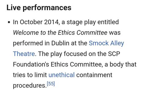 Saw This On Wikipedias Scp Site Is There A Video Of The Play R Scp