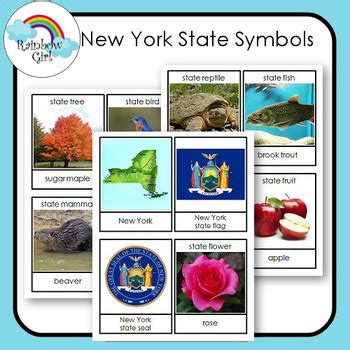 New York State Symbols Printable 2025