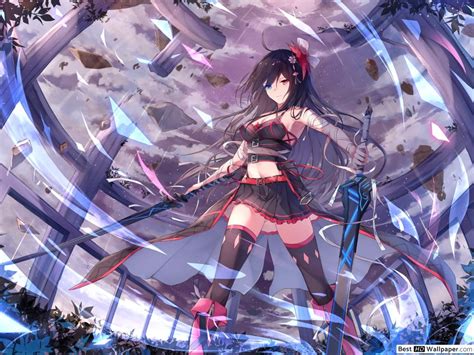 Heterochromia Anime Girl 1152x864 Wallpaper