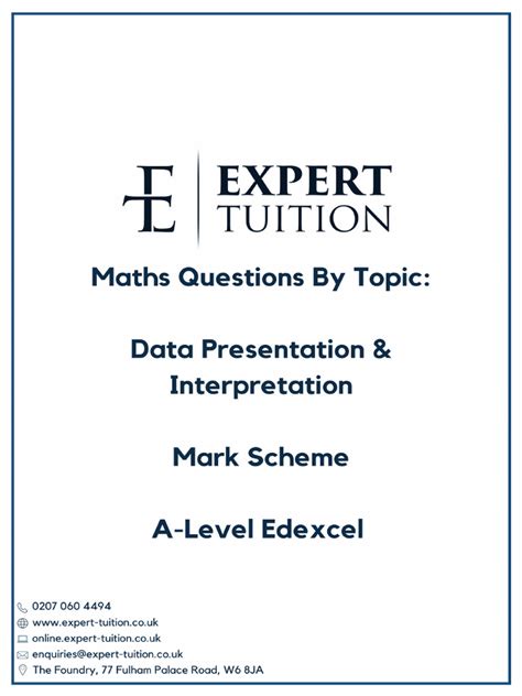 Data Presentation Interpretation Ms Pdf Pascal Unit
