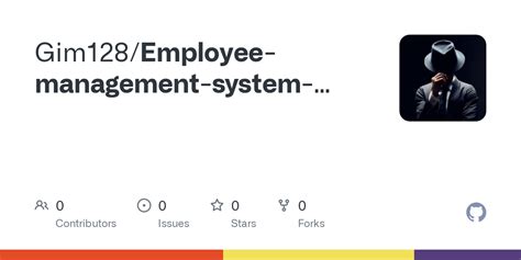 Github Gim Employee Management System Frontend