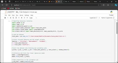 Kesam Sravani On Linkedin Prodigyinfotech Machinelearning Datascience Housepriceprediction
