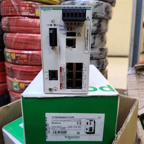 Jual Schneider Modicon Connexium Managed Switch 7tx Ref