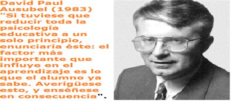 David Ausubel David Ausubel