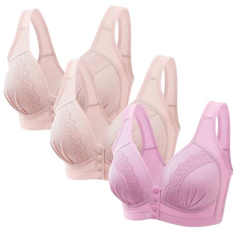 Mrat Bras For Women Plus Size Clearance Unlined Bras With Underwire