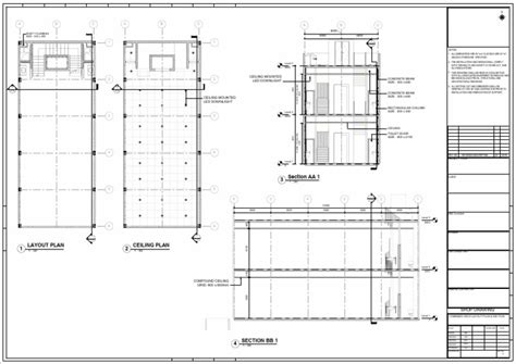 Combined Arch Layout Plan And Section Pdf Architectural Design Combined Arch Layout Plan And Section Pdf Architectural Design