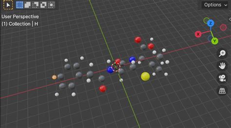 Blender Python 分子结构系列 003 哔哩哔哩