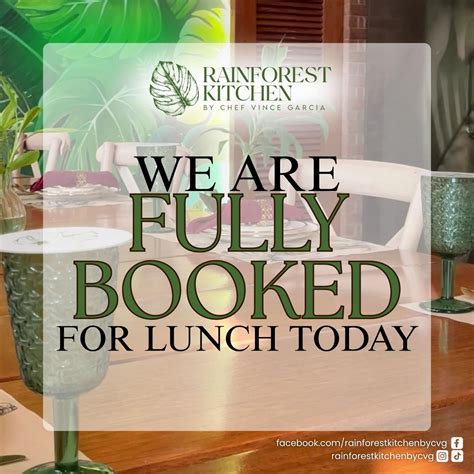 Rainforest Kitchen By Chef Vince Garcia San Fernando
