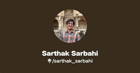 Sarthak Sarbahi Instagram Linktree