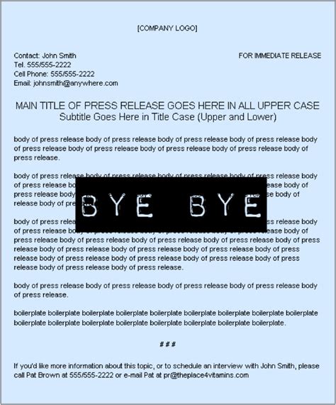 Has Social Media Finally Killed The Press Release