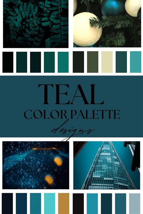 🎨 Teal Color Palette Inspire Your Creativity Winter Color Palette Teal Color Palette Jewel