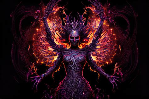 Fire Succubus Wallpaper