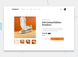 Frontend Mentor Responsive Product Page Coding Challenge Solution