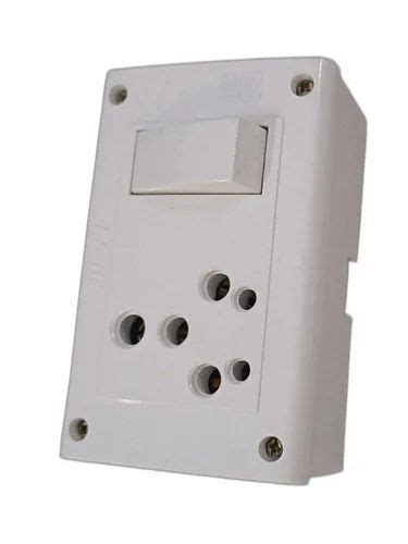 5a Modular Switch Socket Combination Plastic At ₹ 80 Piece In
